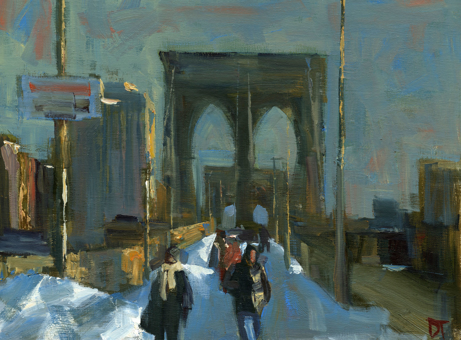 Numbers by Darren Thompson (2019) : Painting Oil on Linen - Singulart