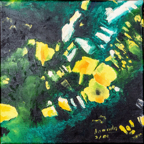 Lying Nude by Anando Arnold (2009) : Painting Oil on Canvas - SINGULART