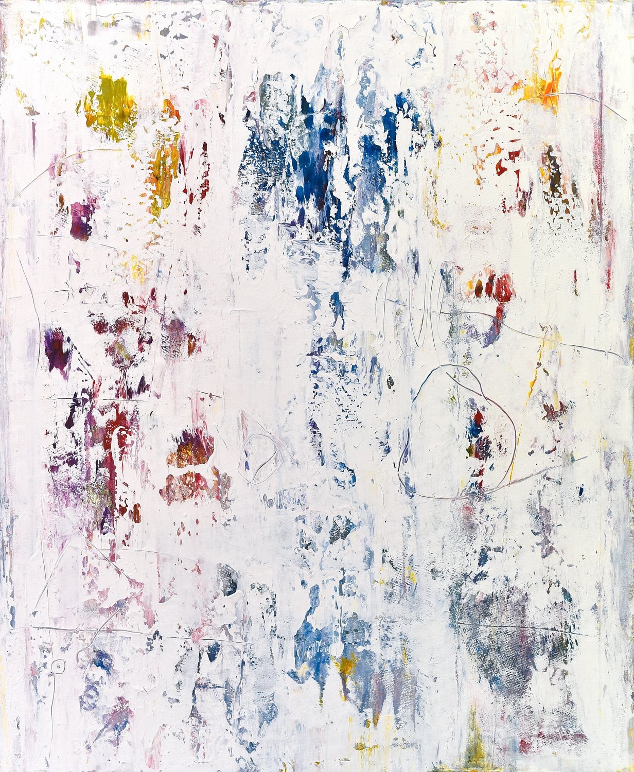 Abstract Painting IR585 by Radek Smach (2017) : Painting Acrylic on ...