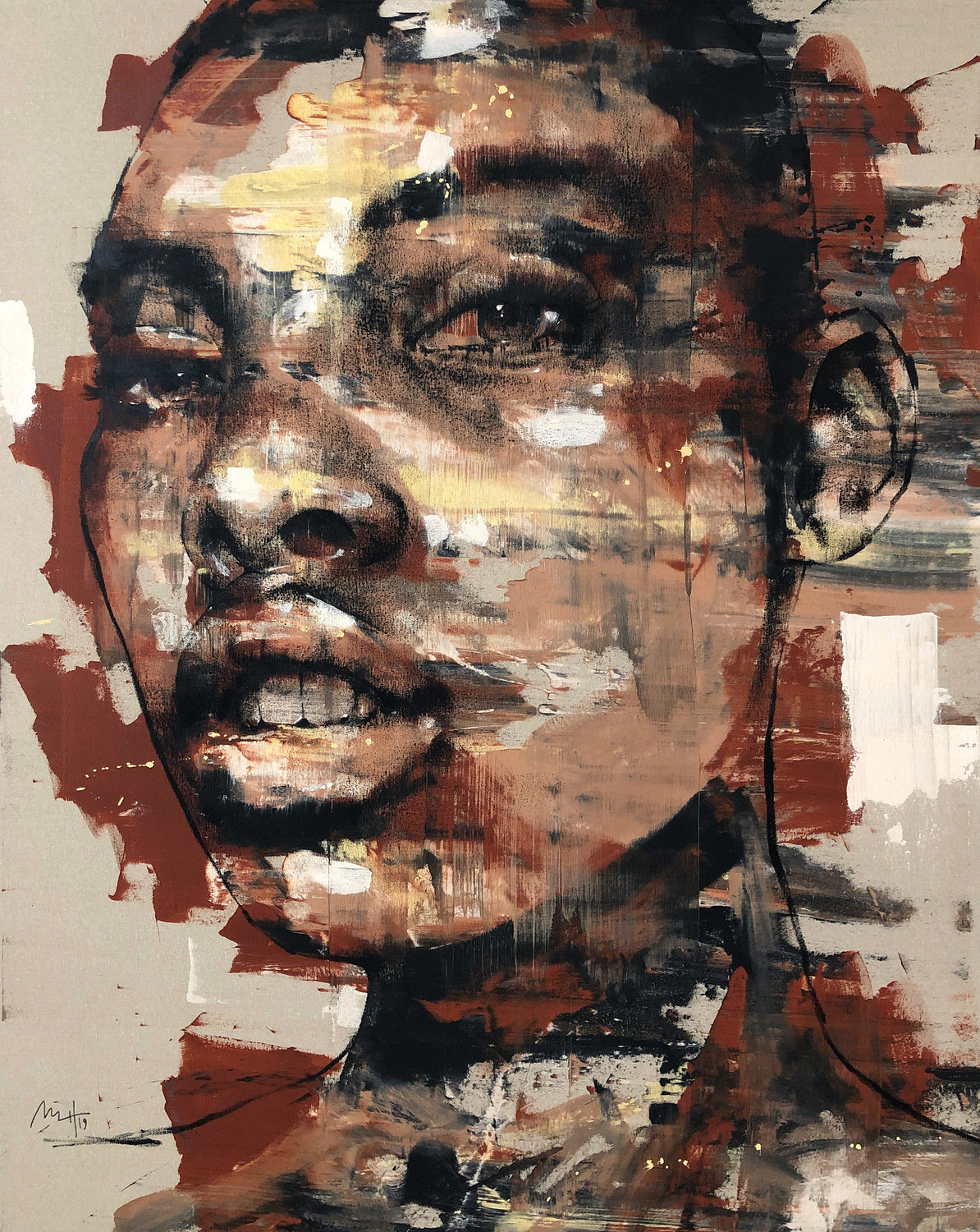 Somnium No. 7 (Series III) by Mario Henrique (2019) : Painting Acrylic ...