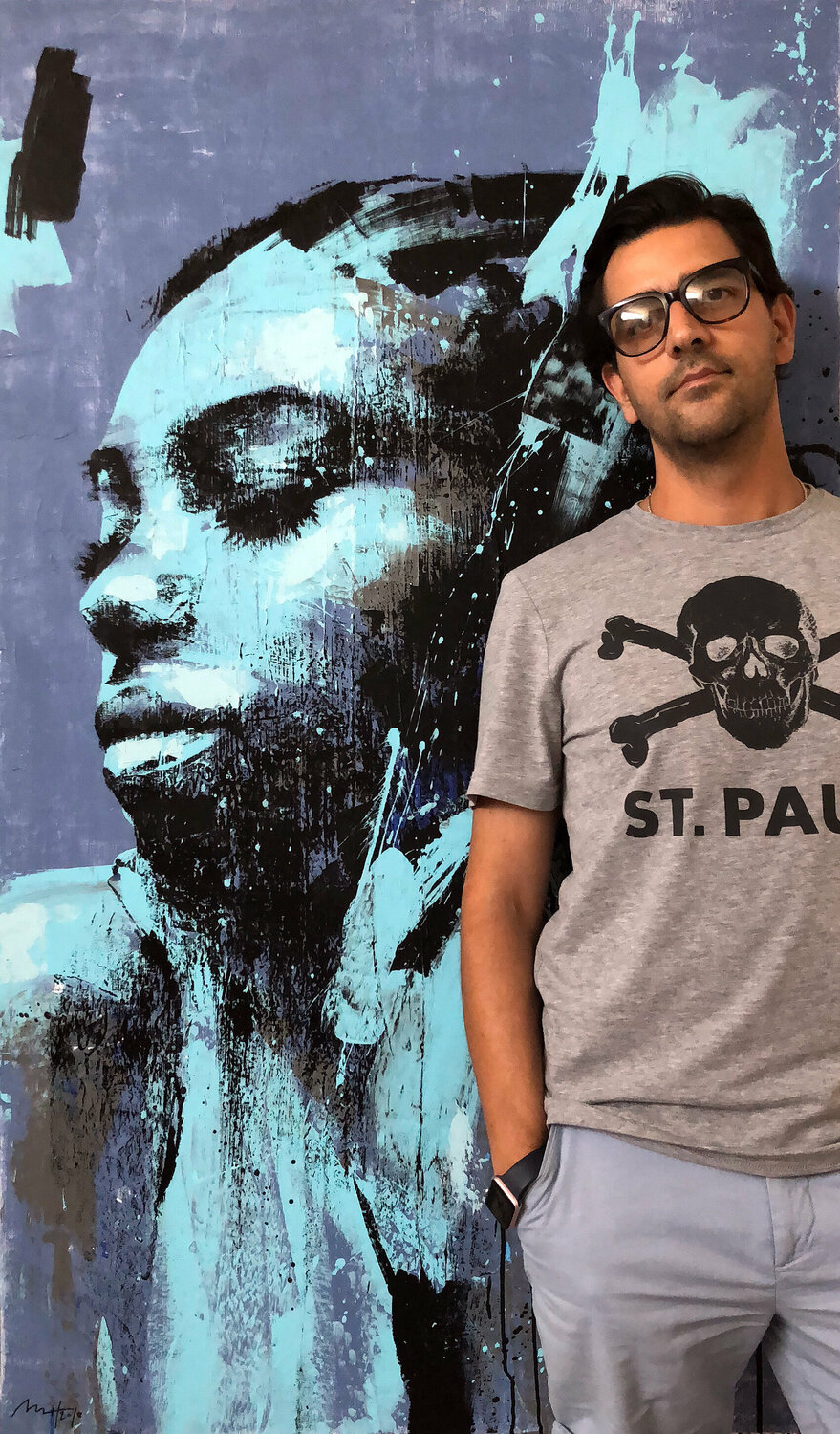 In Navi by Mario Henrique (2018) : Painting Acrylic, Oil on Canvas ...