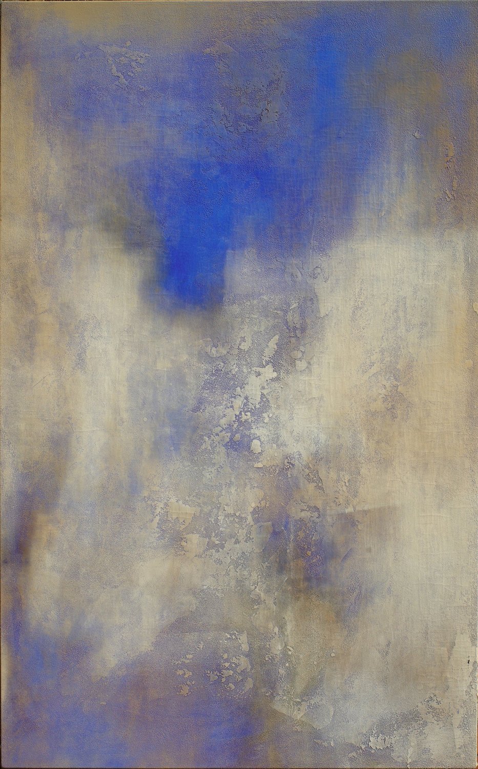 The Power of Blue von Jaro Schlesiona (2017): Malerei Acryl auf ...