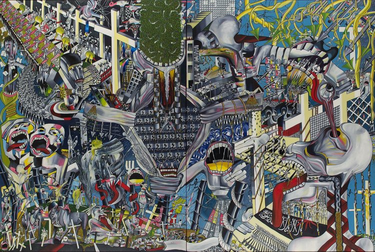 Modern Paintings Of Hell