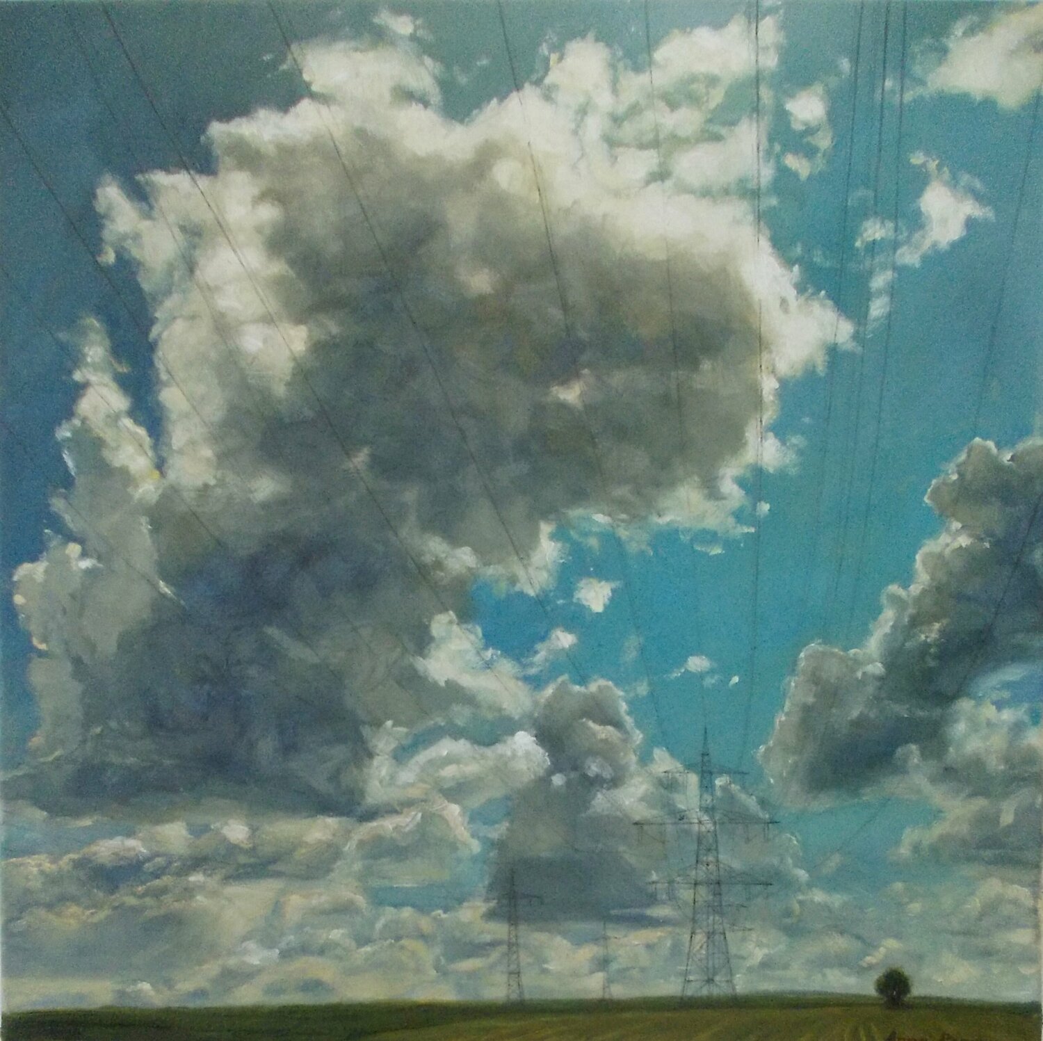 Strom by Anna Ro (2016) : Painting Oil on Canvas - Singulart