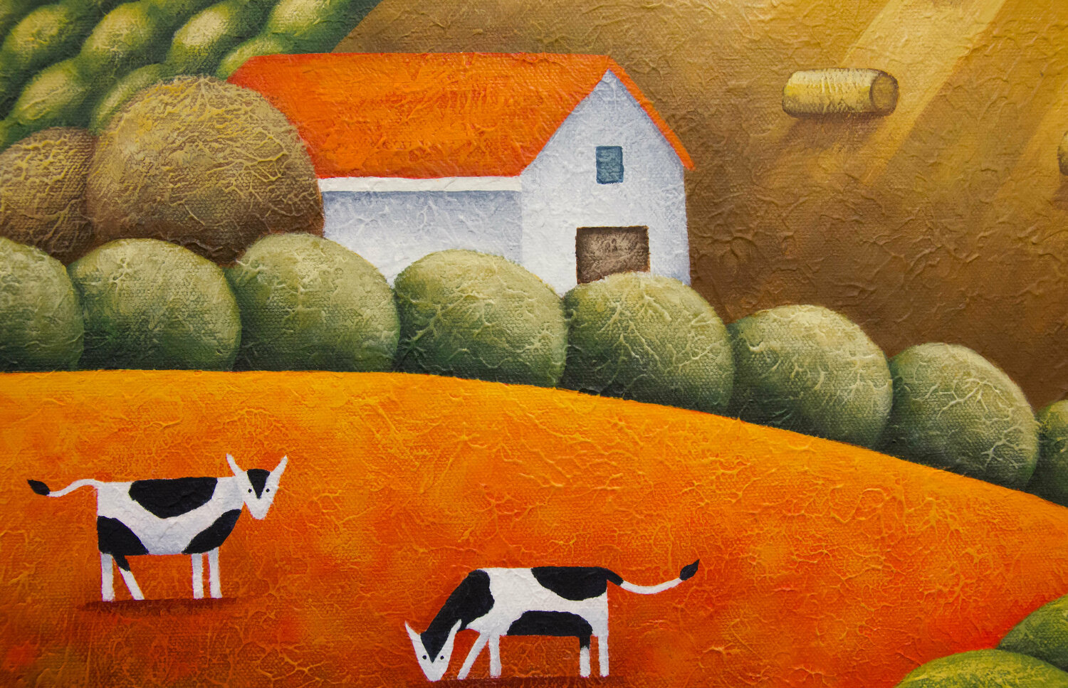 The Villa by Kate Graham (2019) : Painting Acrylic on Canvas - Singulart