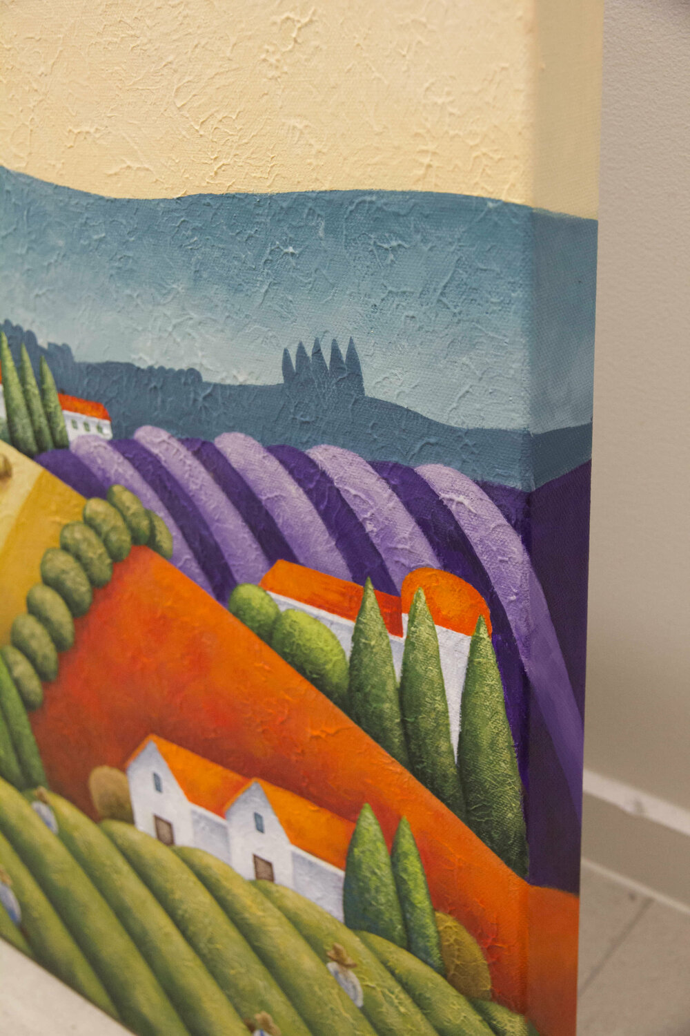 The Villa by Kate Graham (2019) : Painting Acrylic on Canvas - Singulart