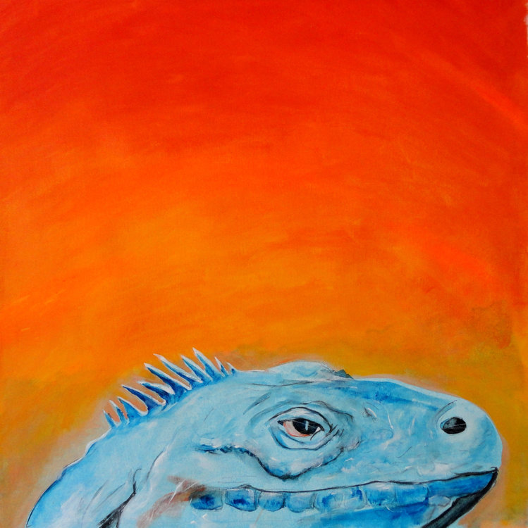 Lizard Painting