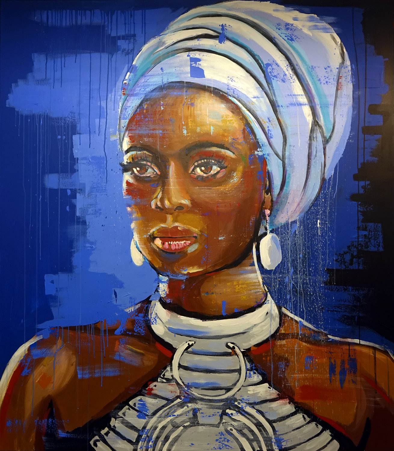 Face 37 by Wojtek Babski (2019) : Painting Acrylic on Canvas - Singulart