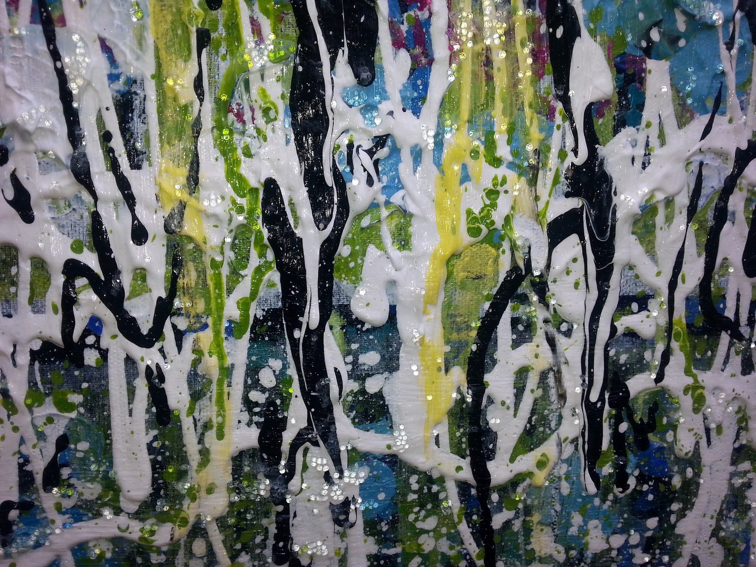 Silvestre 7 by Elena Barón (2016) : Painting Acrylic on Canvas - Singulart