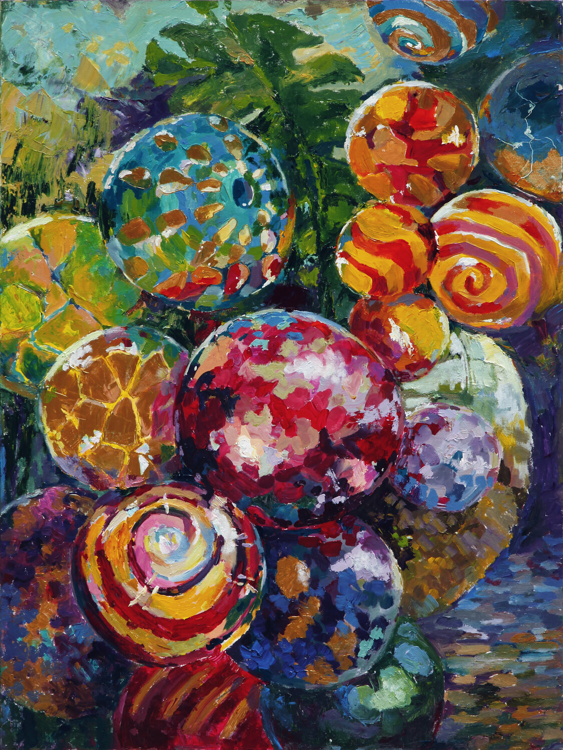Chihuly Painting