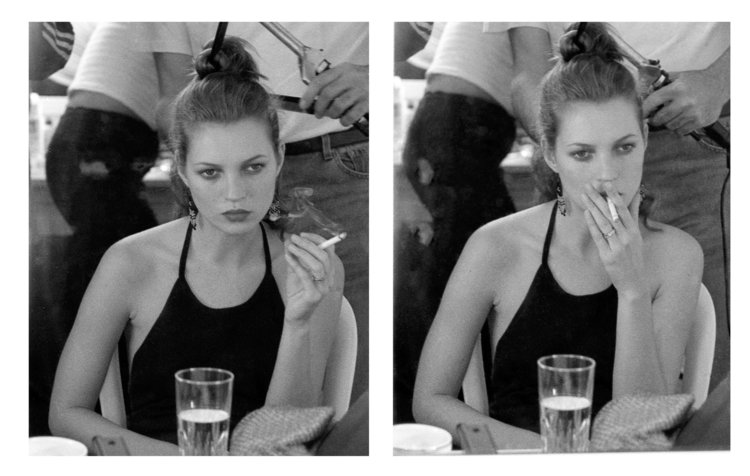 Kate Moss Smoking