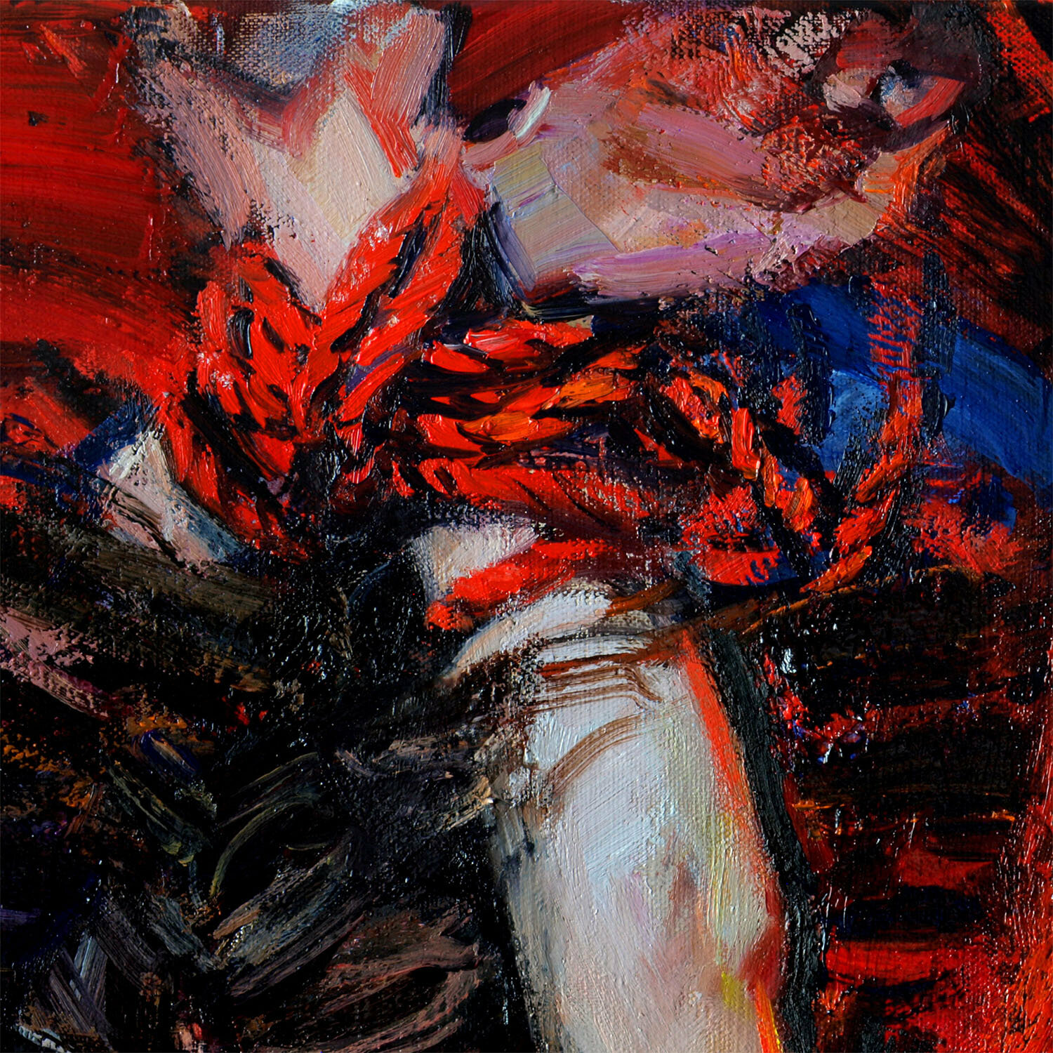 Affection by Evgeniy Monahov (2018) : Painting Oil, Tempera on Canvas - SINGULART