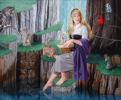 First Day of School by Danny Day (2007) : Painting Oil on Canvas ...