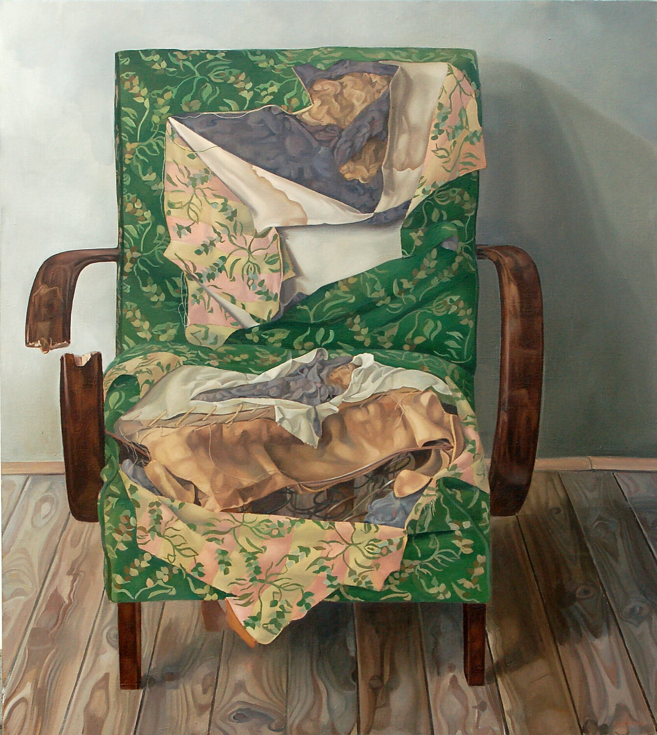 The armchair by Roman Rembovsky (2012) : Painting Oil on Canvas - Singulart