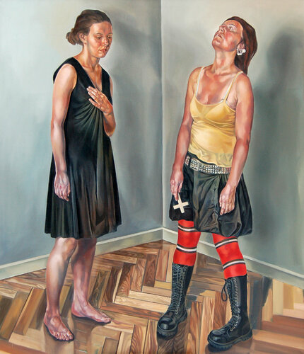 In the silence by Roman Rembovsky (2020) : Painting Oil on Canvas ...