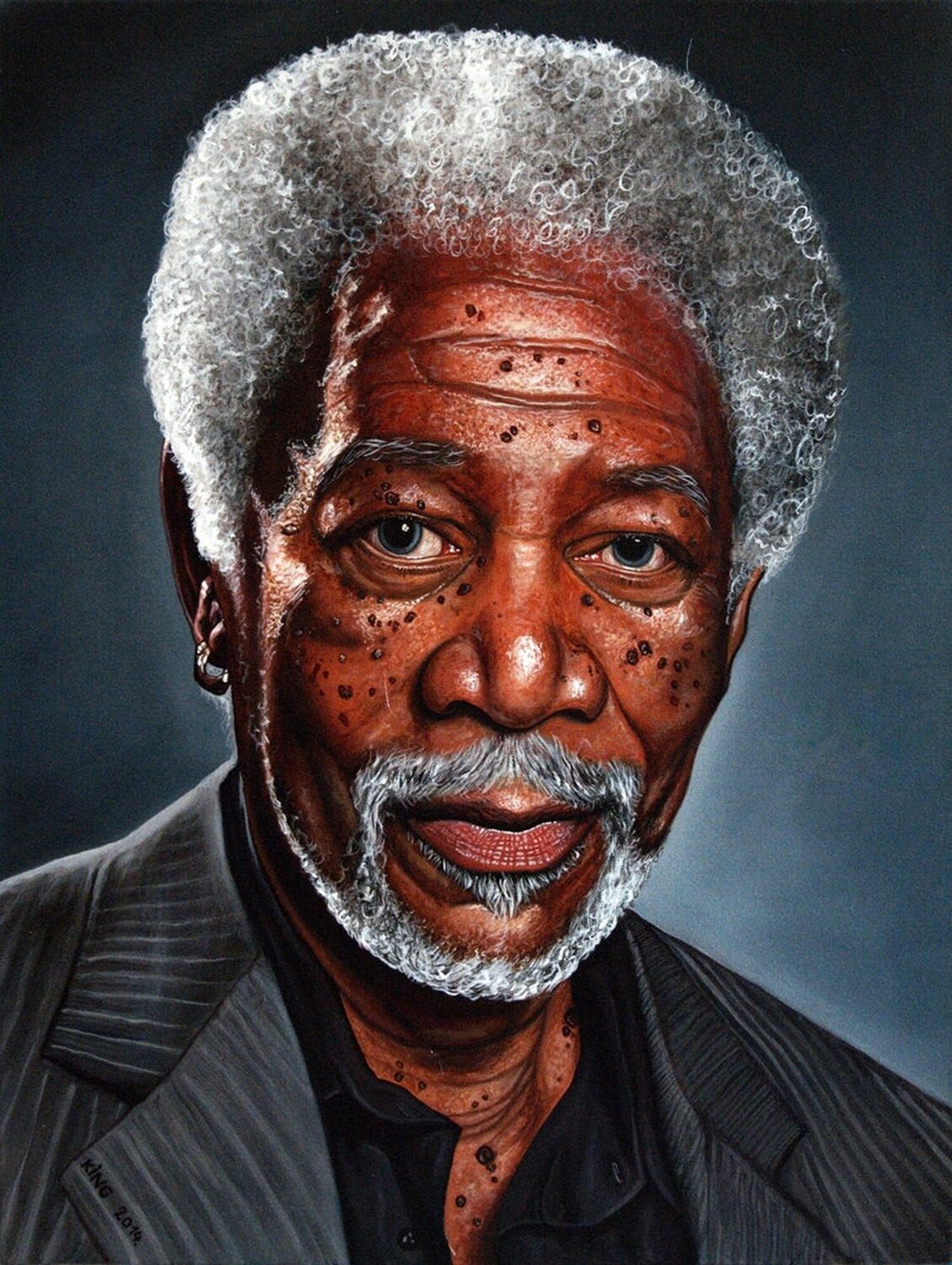 Morgan Freeman Eyes