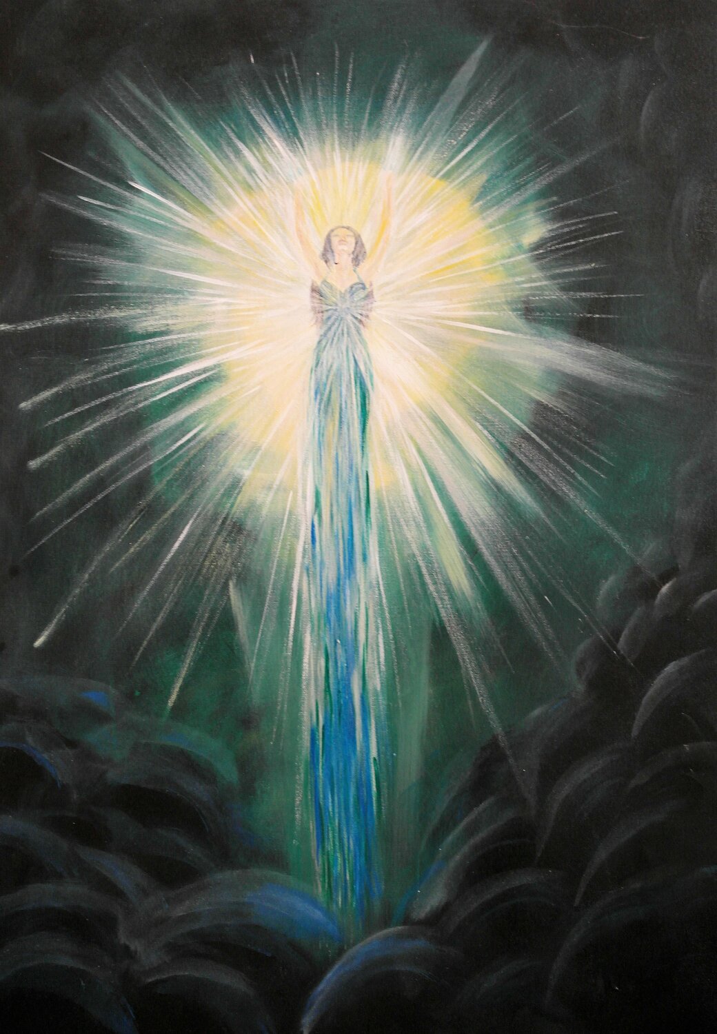 Befreiung von Nasrah Nefer (2013): Malerei Acryl auf Leinwand - SINGULART