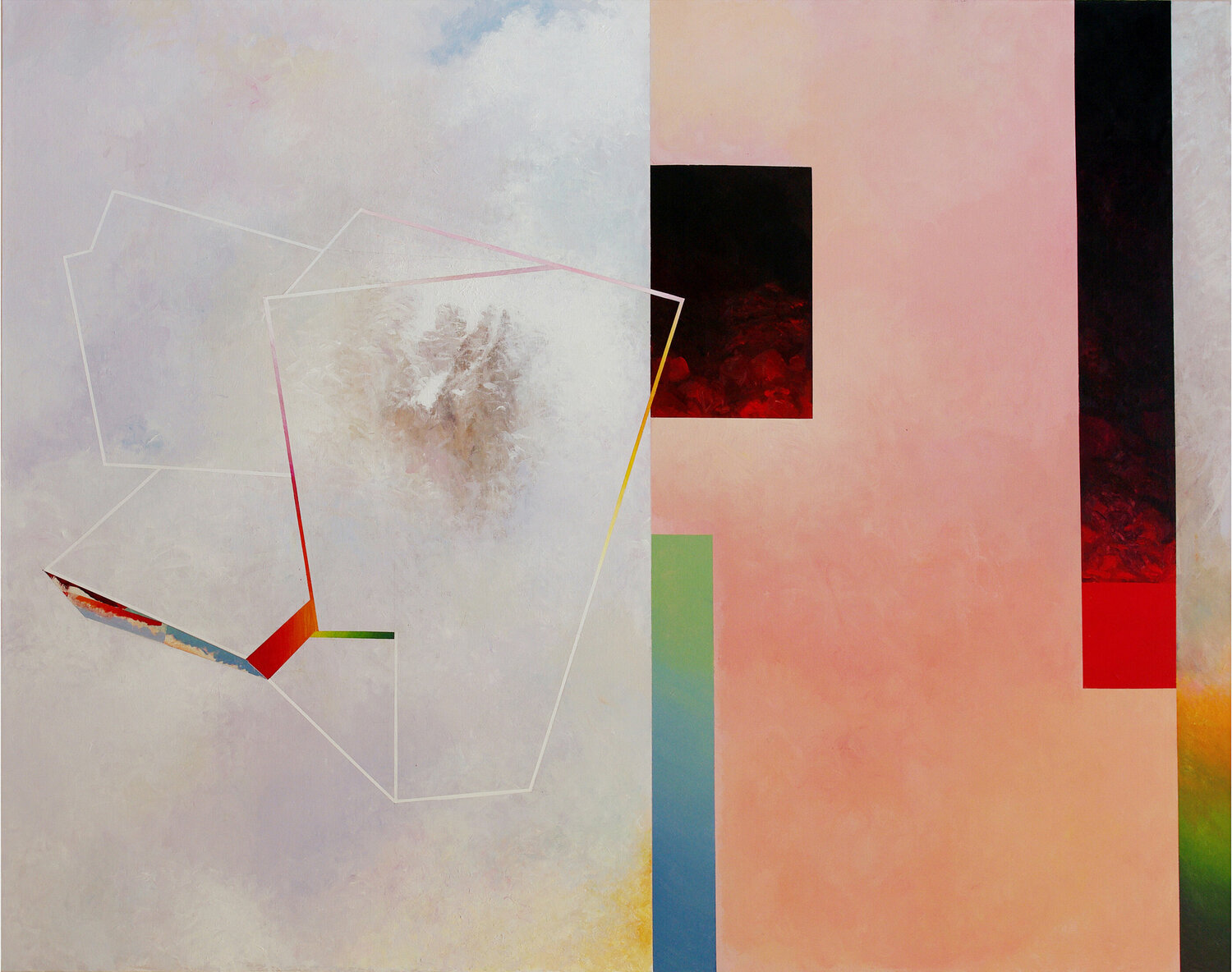 Over Sky by Francisco Nicolas Parra (2012) : Painting Acrylic on Canvas ...