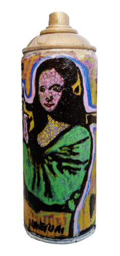 Gioconda rambo pop by Joan Llaverias (2019) : Sculpture Steel - SINGULART