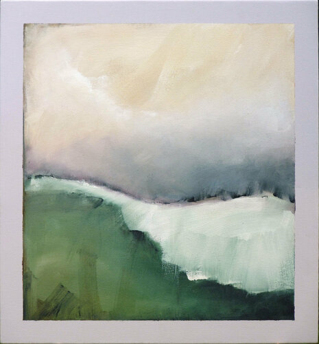 Dream Wave von Jan Cilliers de Wet (2019): Malerei Öl auf Leinwand ...