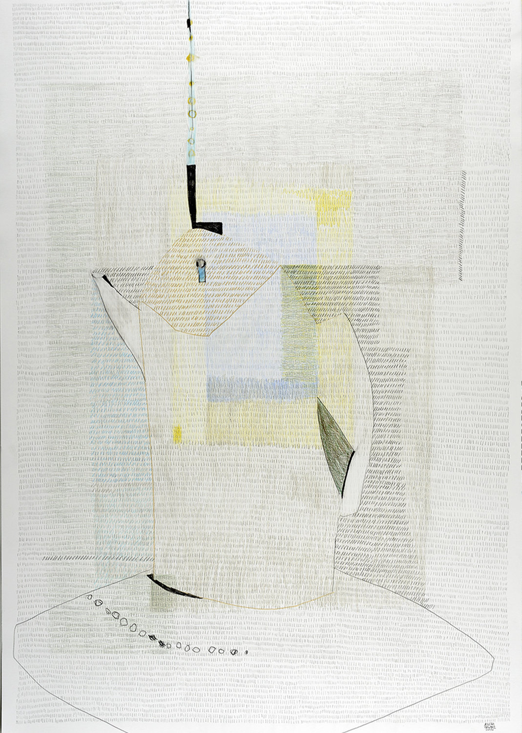 Kanne by Monika Grobel (2016) : Drawing Pencil, Colored Pencil on Paper ...