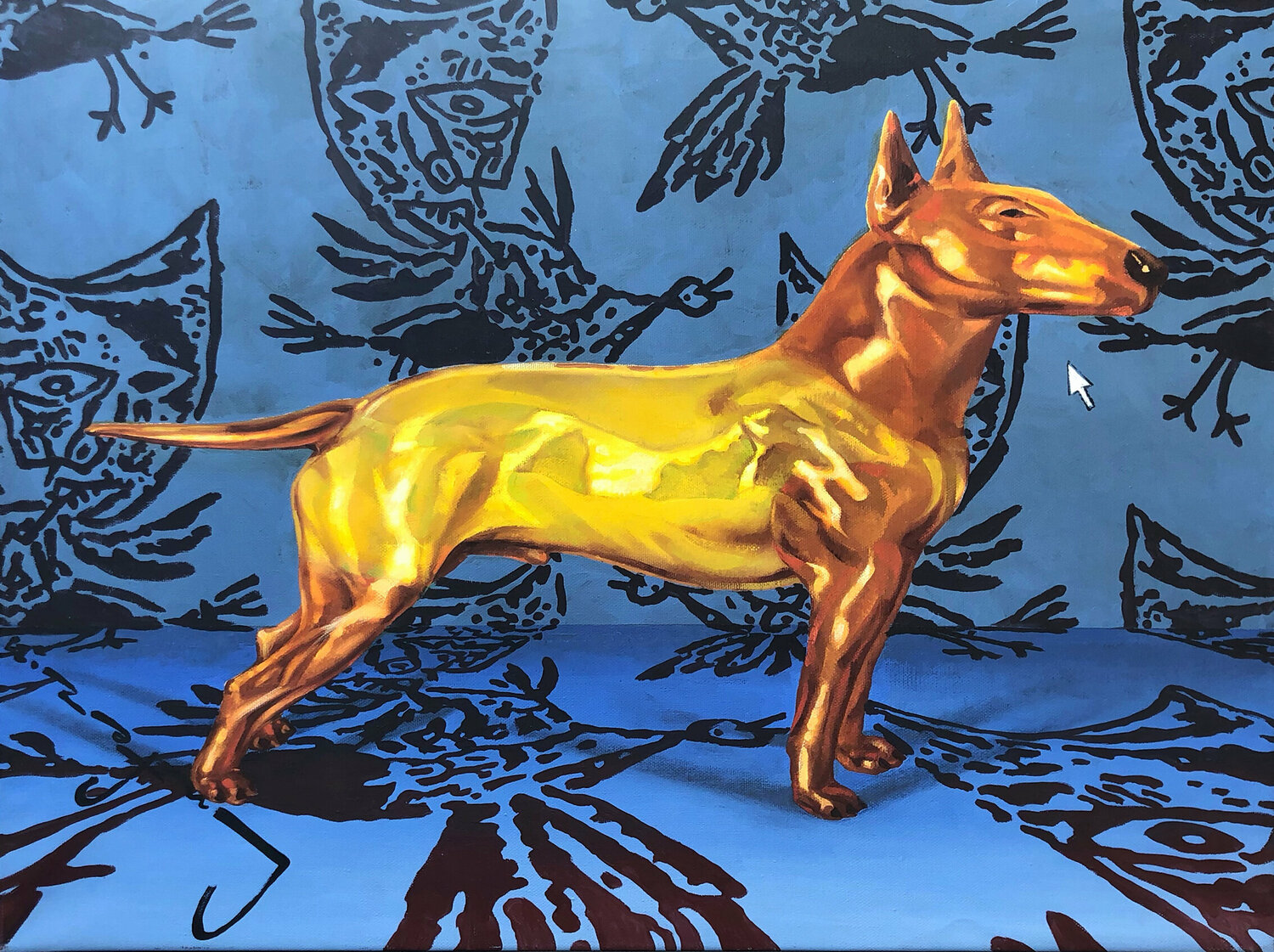 Picasso von Alexander Lufer (2011): Malerei Öl auf Leinwand - Singulart