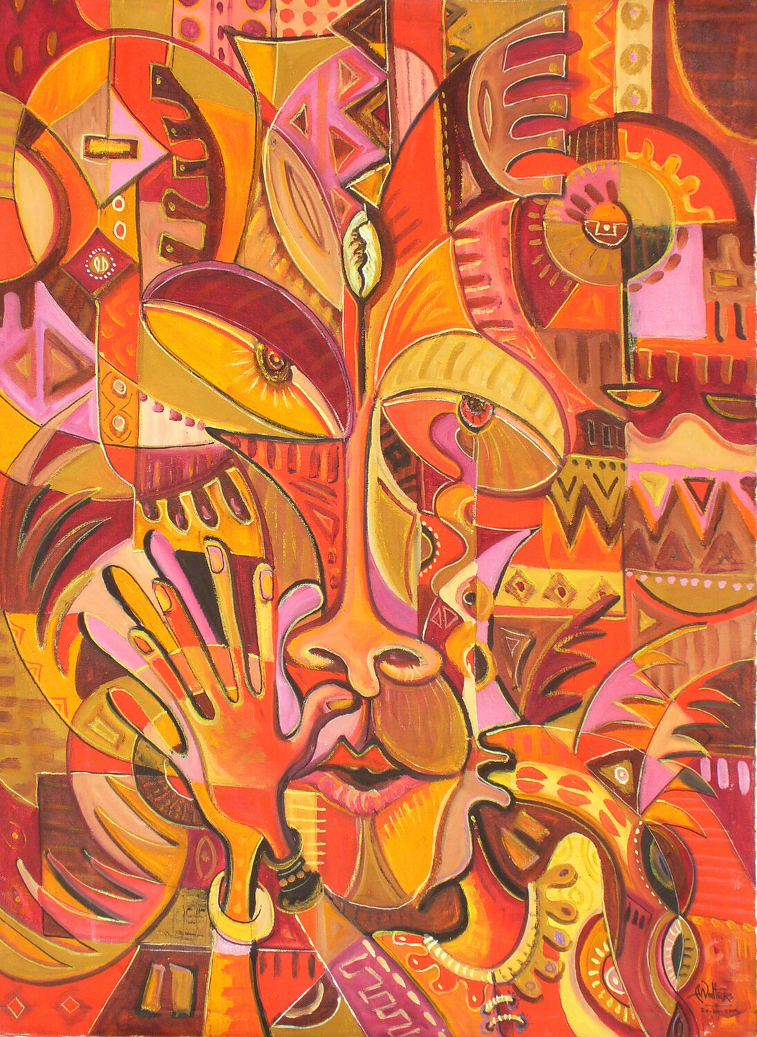 Angu Walters Artist: Paintings for sale - SINGULART