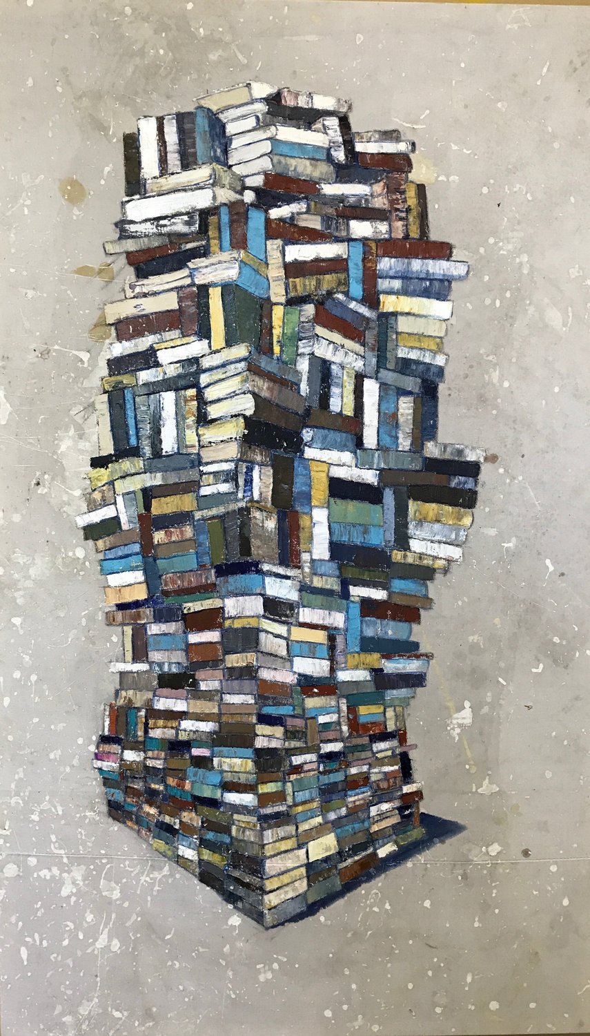 construction mentale by David Gista (2017) : Painting Acrylic on Canvas ...