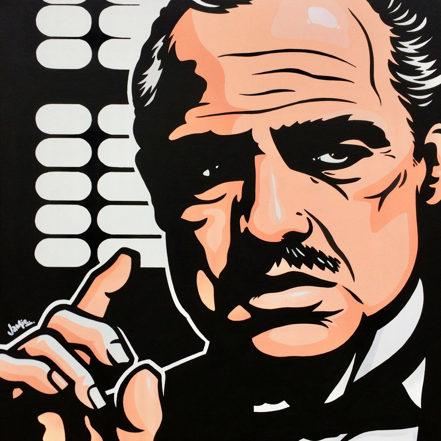 Don Vito Corleone Drawing