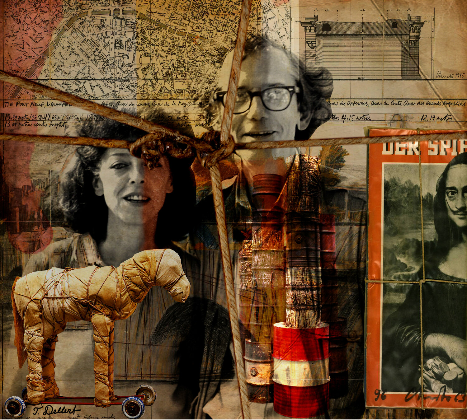 CHRISTO master of Assemblage based on the artworks of Man Ray by Thomas ...