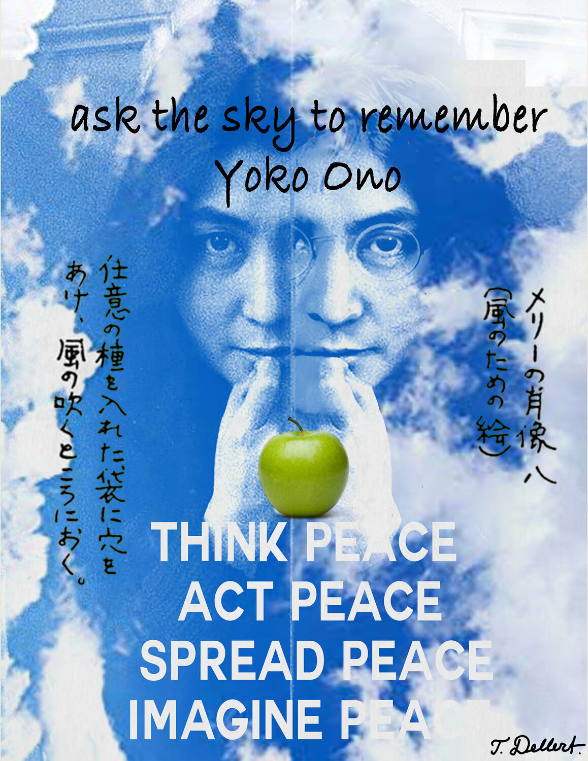 John Lennon Imagine Peace Poster