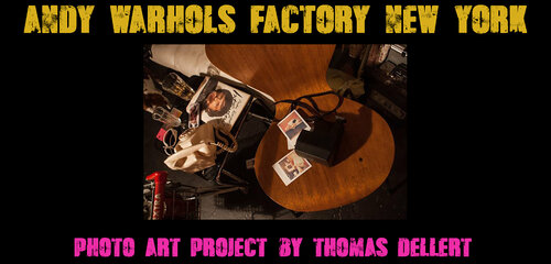 ANDY WARHOLS FACTORY AN ART PHOTO PROJECT BY THOMAS DELLERT ( Intro ...