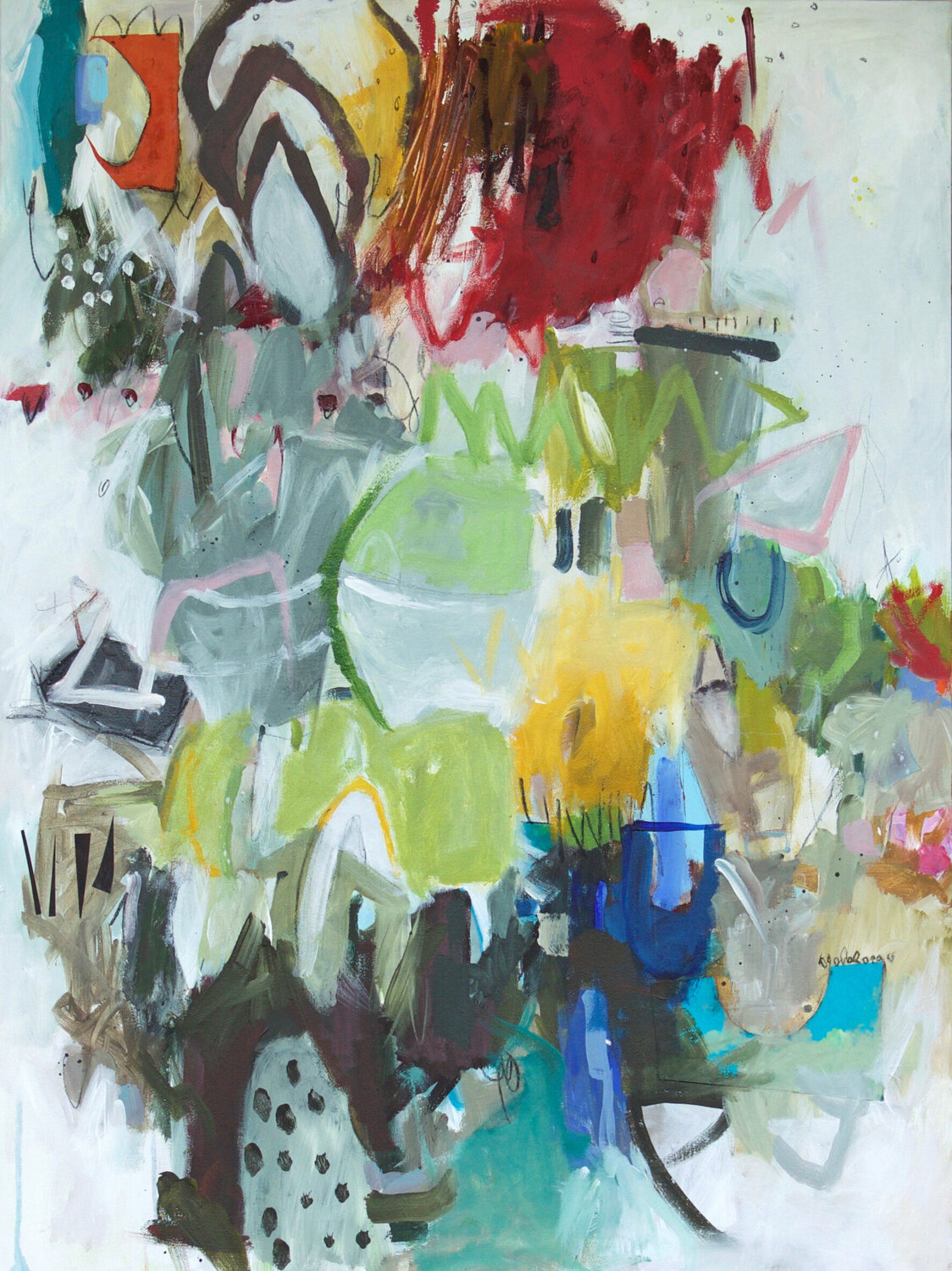 Goodbye June, See You Next Year by Gina Cochran (2017) : Painting ...