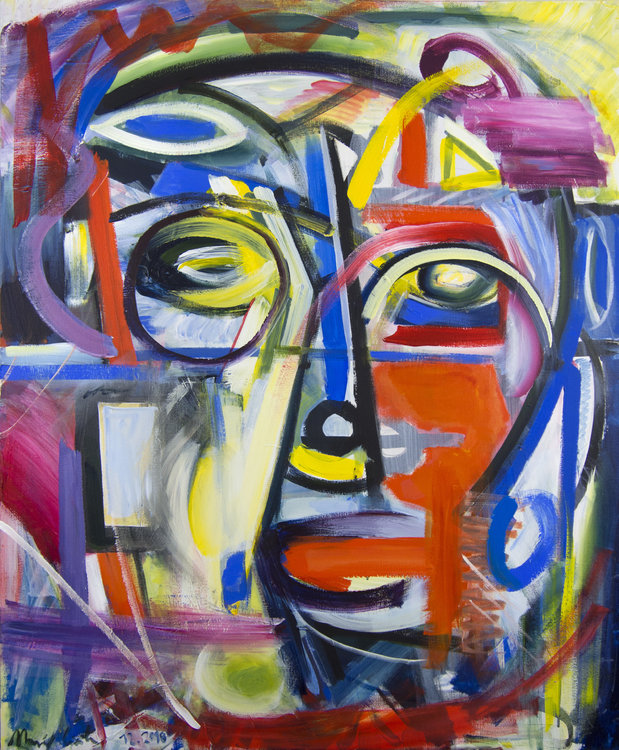 Abstract Self Portrait
