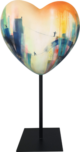 building bridges by Bea Schubert (2019) : Sculpture Resin - Singulart