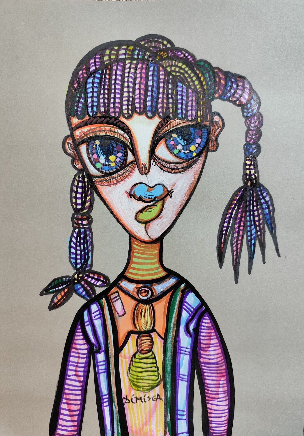 I've got a style 10 von Laurentiu Dimisca (2025): Malerei Acryl auf ...