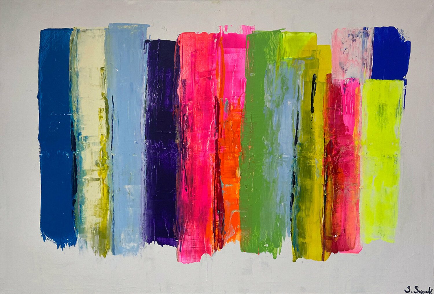 Happiness by Sylwia Synak (2021) : Painting Acrylic on Canvas - Singulart