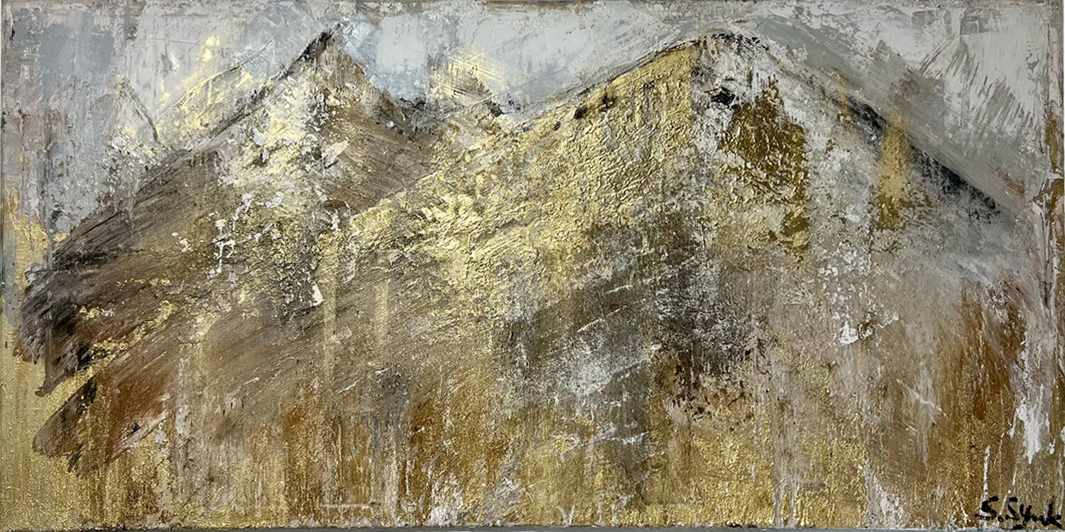 Glaube versetzt Berge by Sylwia Synak (2022) : Painting Acrylic on ...