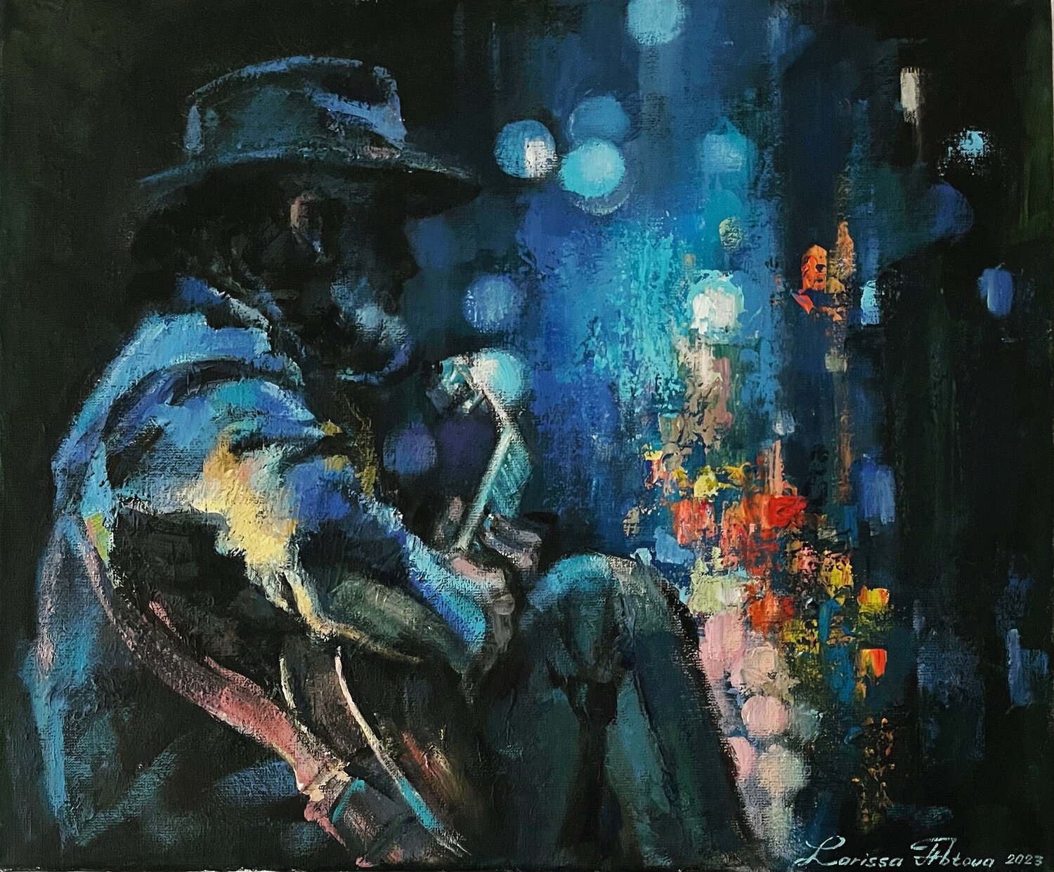 Memories by Larissa Abtova (2023) : Painting Acrylic on Linen - Singulart