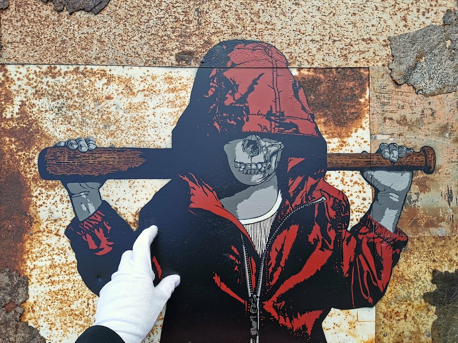 Teenage Riot by Alias (2018) : Painting Spray Paint on Metal - SINGULART