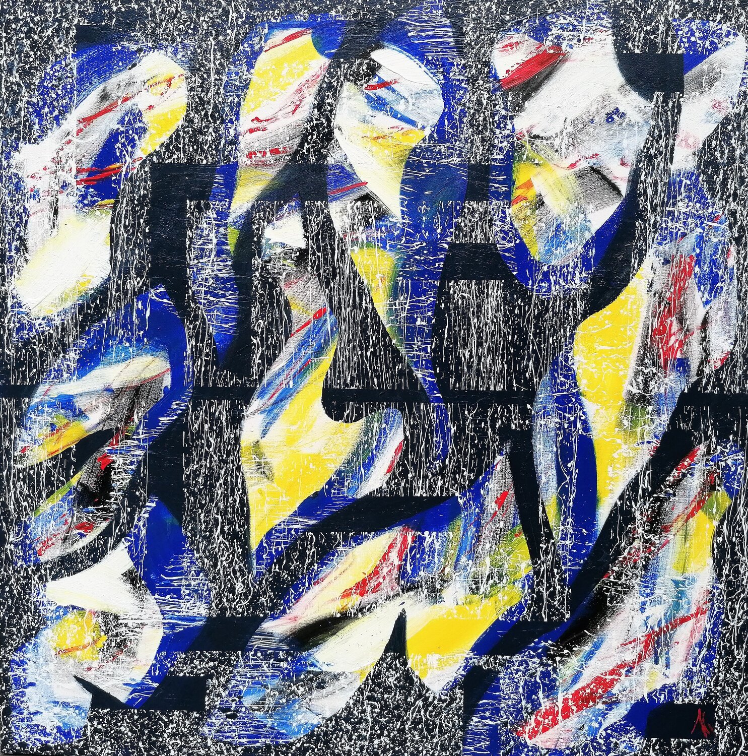 Metamorphosis XIII by Ana Guberina (2022) : Painting Acrylic on Canvas ...