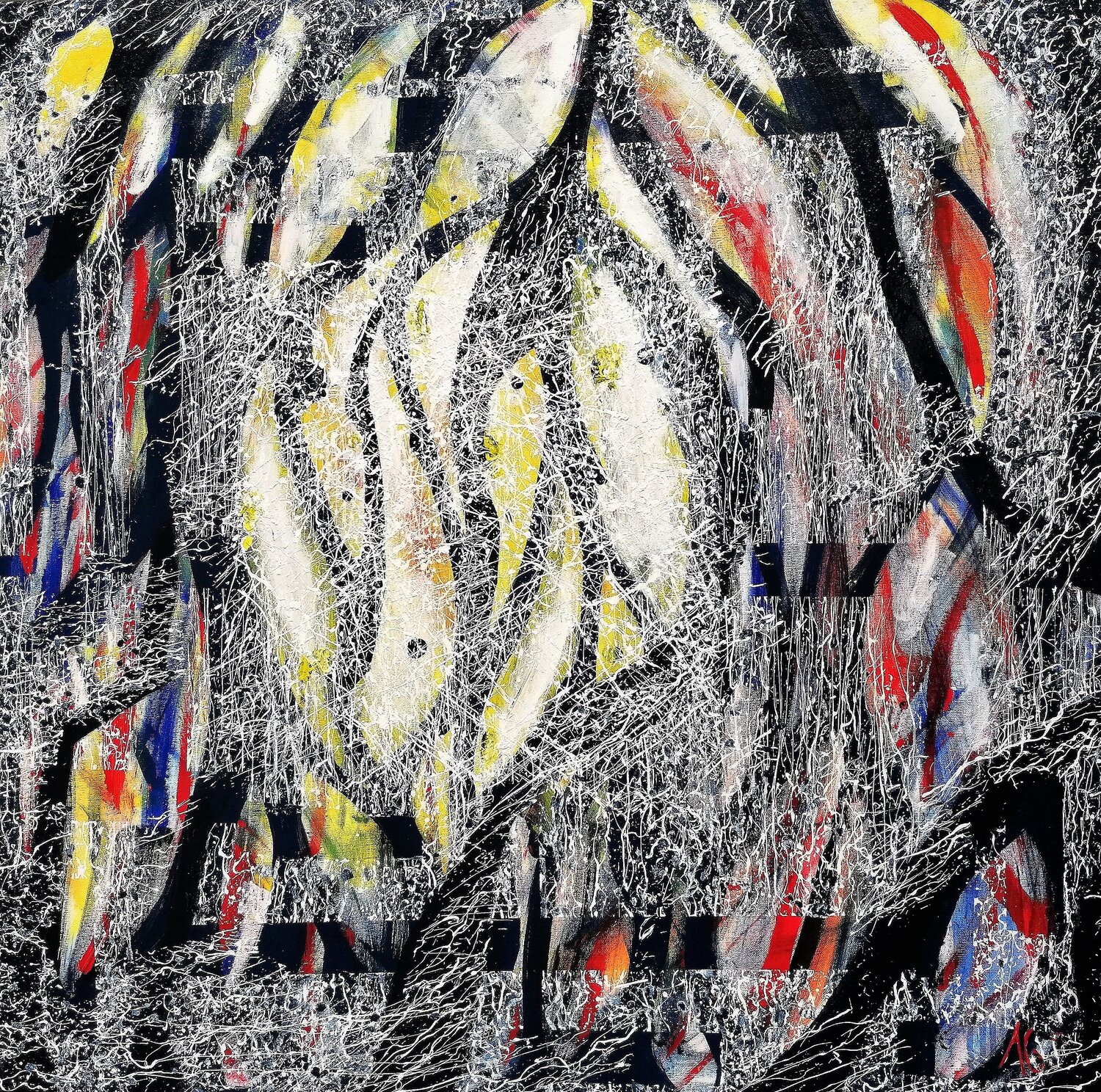 Metamorphosis XVII by Ana Guberina (2022) : Painting Acrylic on Canvas ...