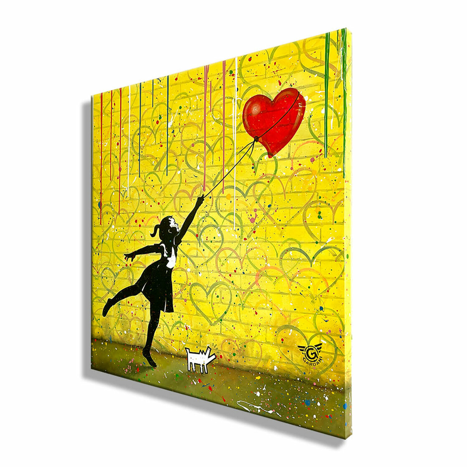 Please Stay – Original Painting on canvas by Gardani (2023) : Painting ...