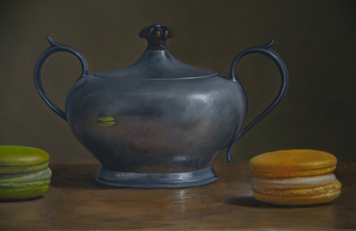 Taste of Paris by Mayrig Simonjan (2021) : Painting Oil on Wood - Singulart