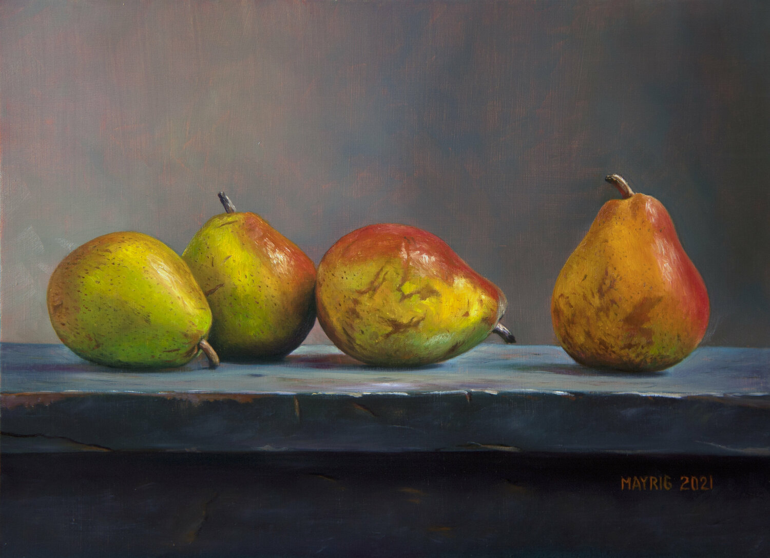 Come on, Guys by Mayrig Simonjan (2021) : Painting Oil on Wood - Singulart