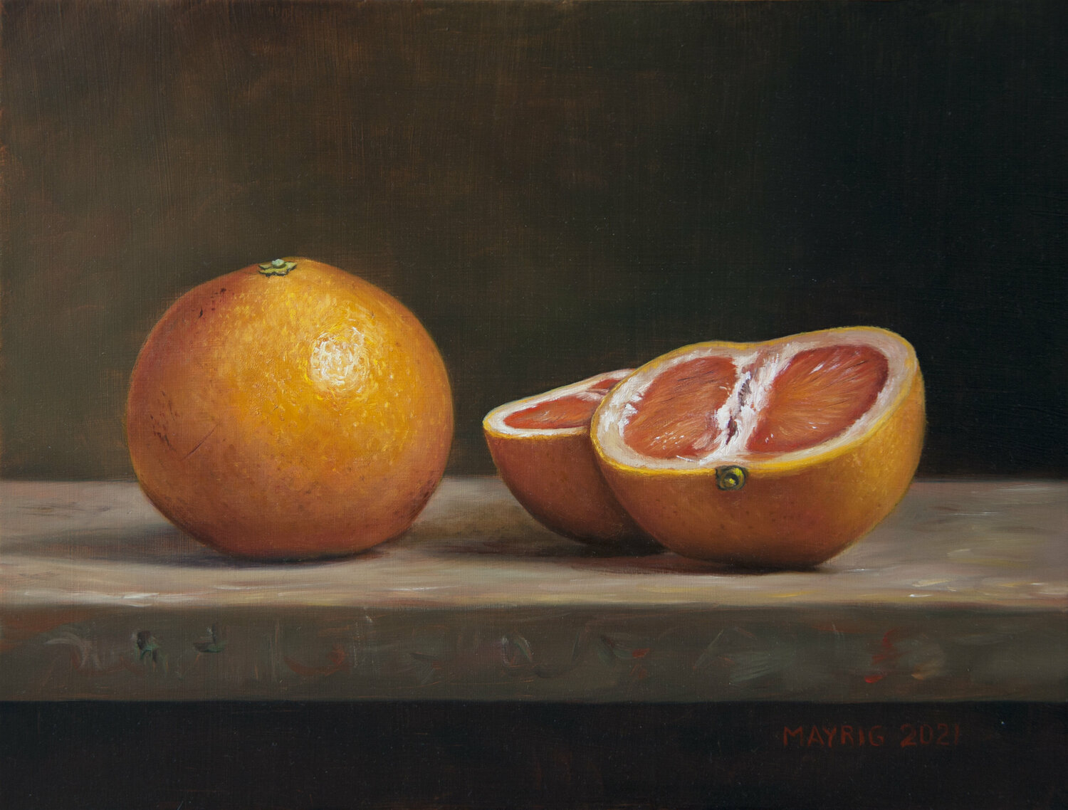 Bitter sweet by Mayrig Simonjan (2021) : Painting Oil on Wood - SINGULART