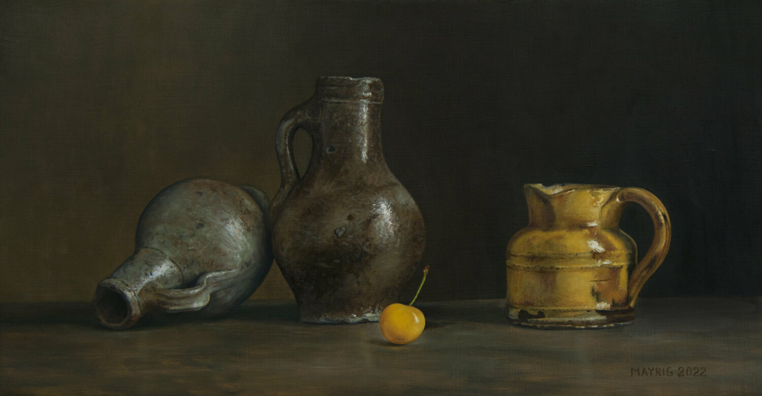 Cherish by Mayrig Simonjan (2022) : Painting Oil on Wood - SINGULART