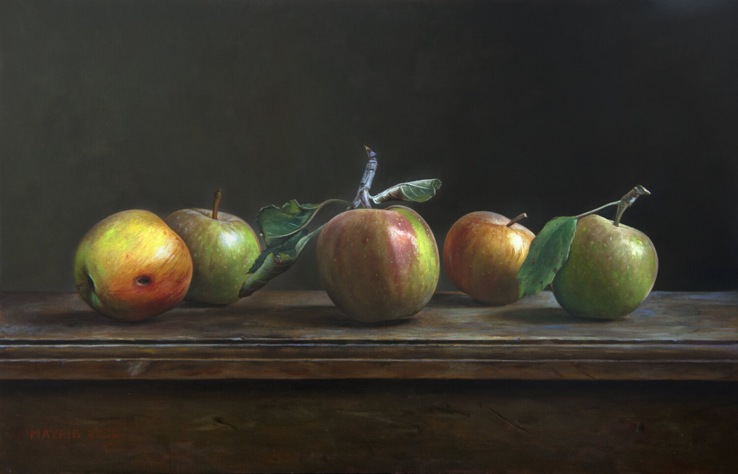 Sour, sweet Autumn by Mayrig Simonjan (2022) : Painting Oil on Wood ...