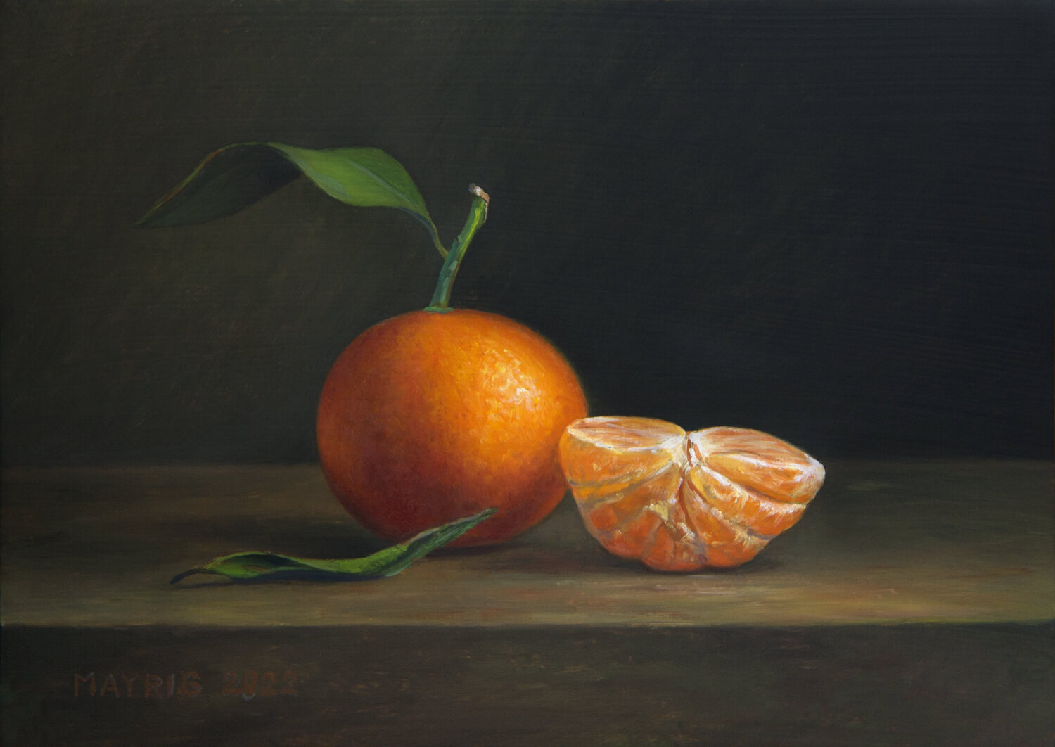 One to share by Mayrig Simonjan (2022) : Painting Oil on Wood - SINGULART