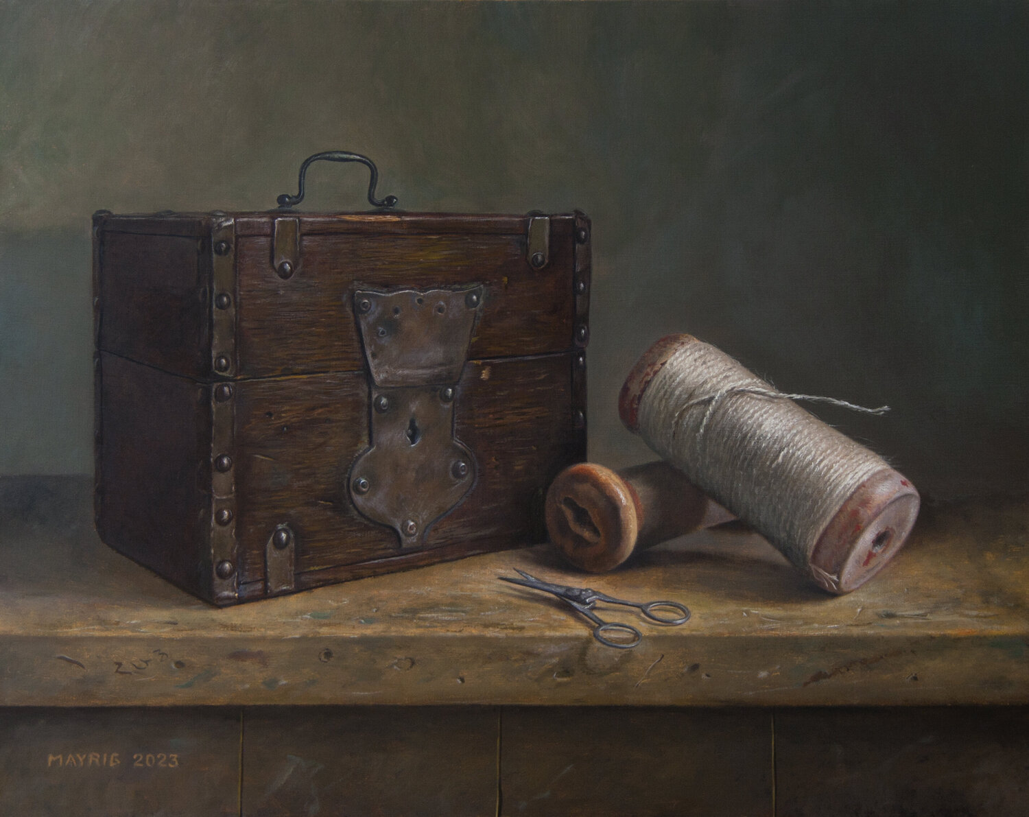 Treasure Hunt de Mayrig Simonjan (2023) : Peinture Huile sur Bois ...